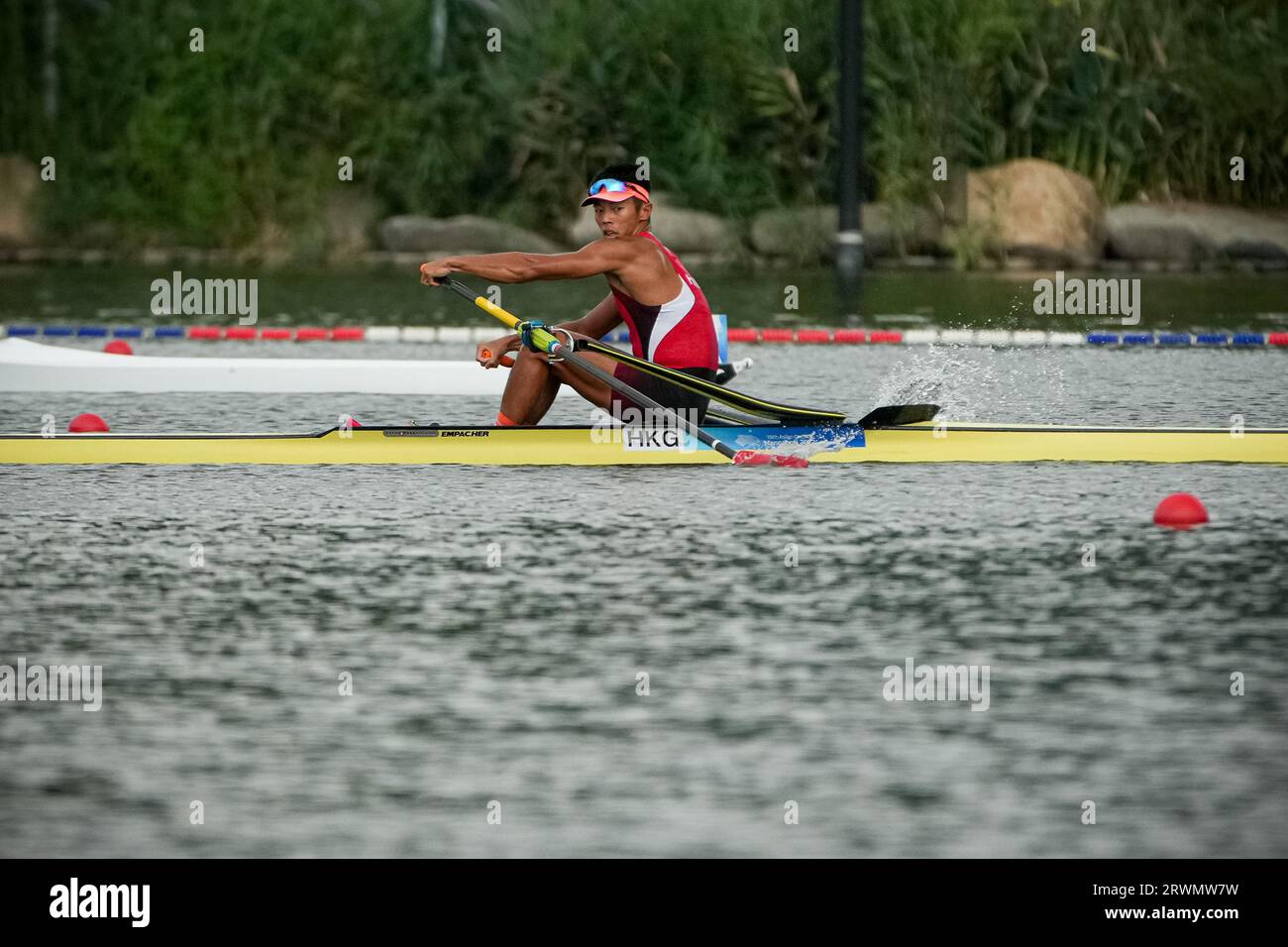 Hangzhou, China's Zhejiang Province. 20th Sep, 2023. Chiu Hin Chun of ...