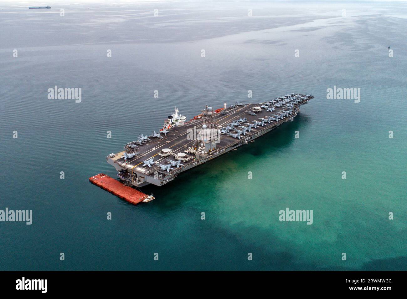 Trieste, Italy. 18th Sep, 2023. EDITOR'S NOTE: (Image taken with a ...