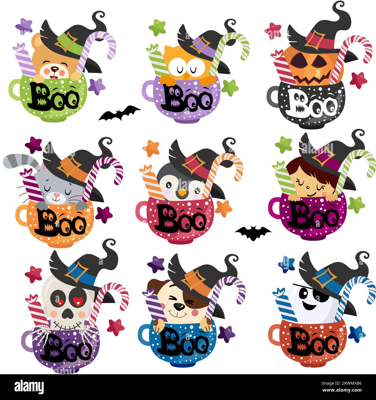 Halloween bear design Cut Out Stock Images & Pictures - Alamy