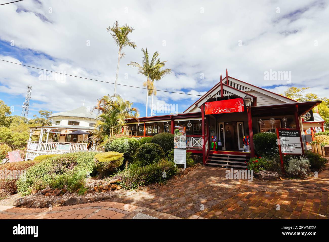 Historic Town of Montville in Queensland Australia Stock Photo - Alamy