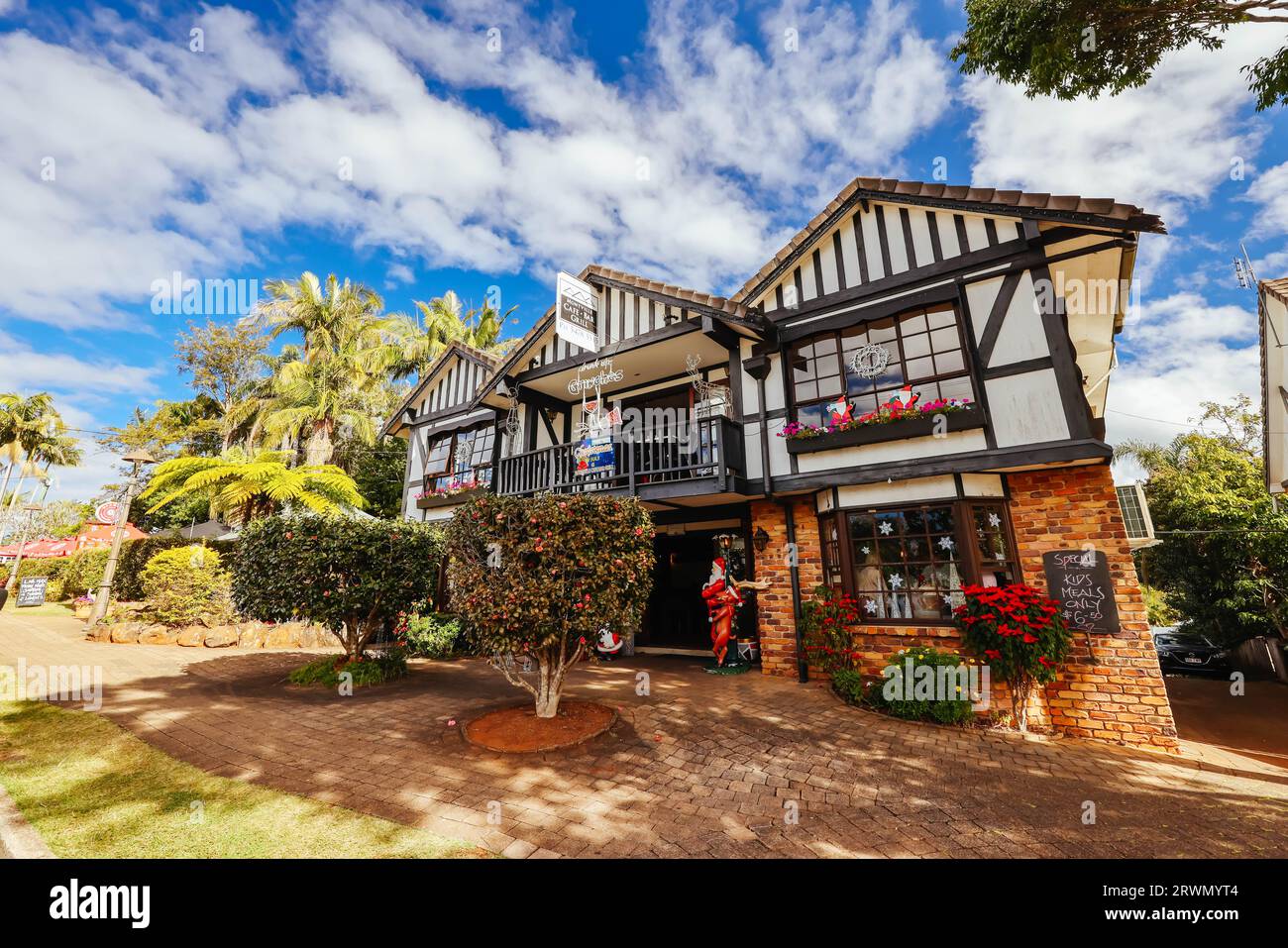 Historic Town of Montville in Queensland Australia Stock Photo - Alamy