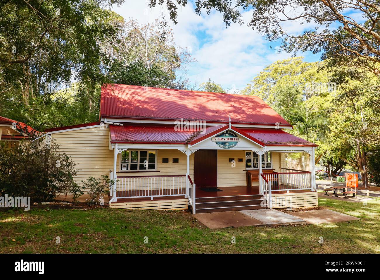Historic Town of Montville in Queensland Australia Stock Photo - Alamy