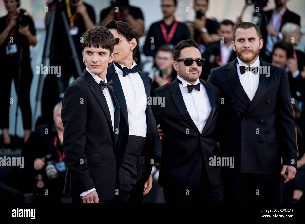 VENICE, ITALY - SEPTEMBER 09: Agustín Pardella, Enzo Vogrincic and ...