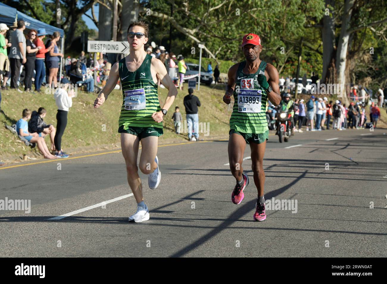 Fit men running race, competitors 96th Comrades Marathon 2023, Durban ...