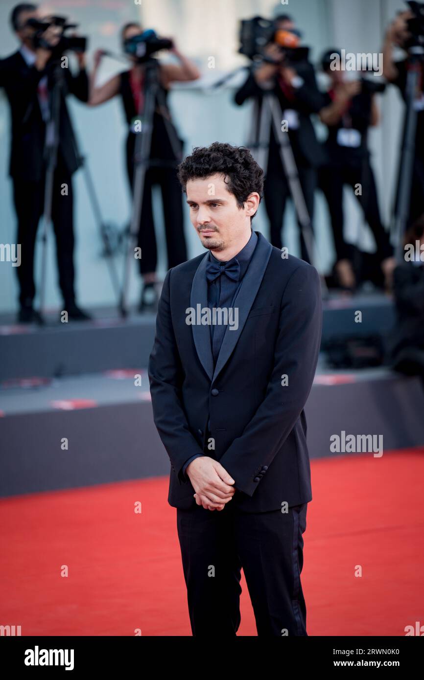 VENICE, ITALY - SEPTEMBER 09: Jury President Damien Chazelle attends a ...