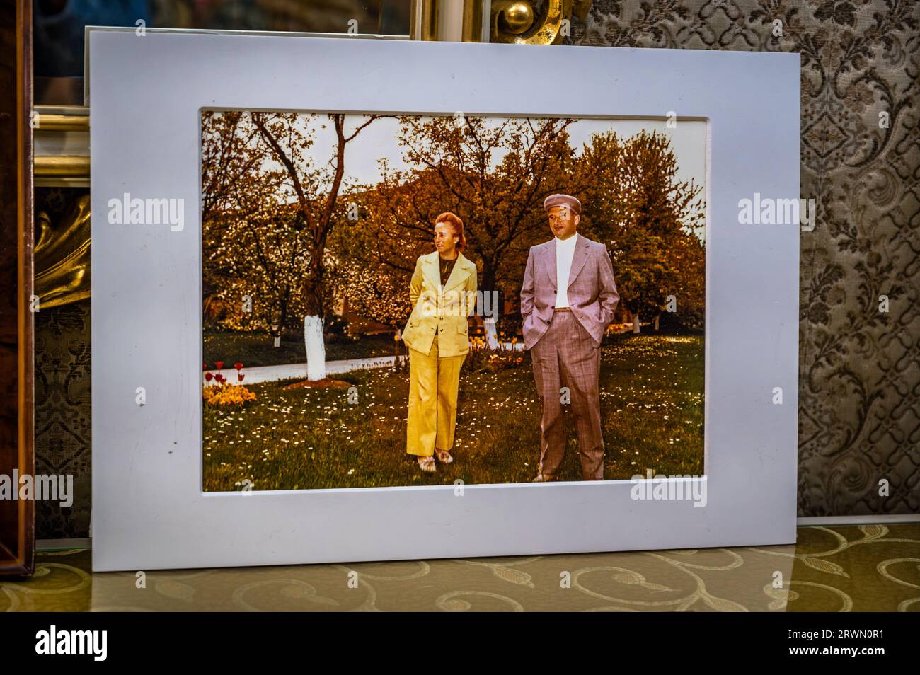 BUCHAREST, ROMANIA 2022: The Ceausescu Palace Spring Palace. house of ...
