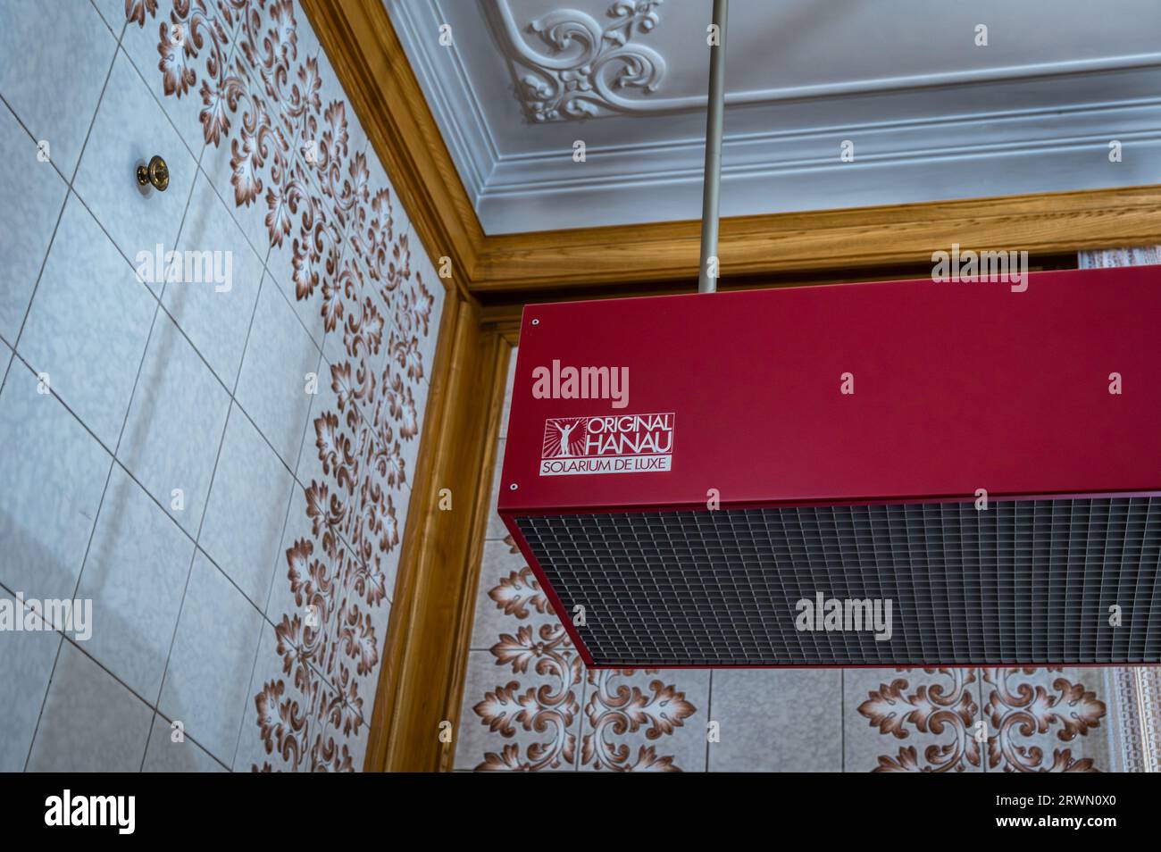 BUCHAREST, ROMANIA 2022: The Ceausescu Palace Spring Palace. house of ...