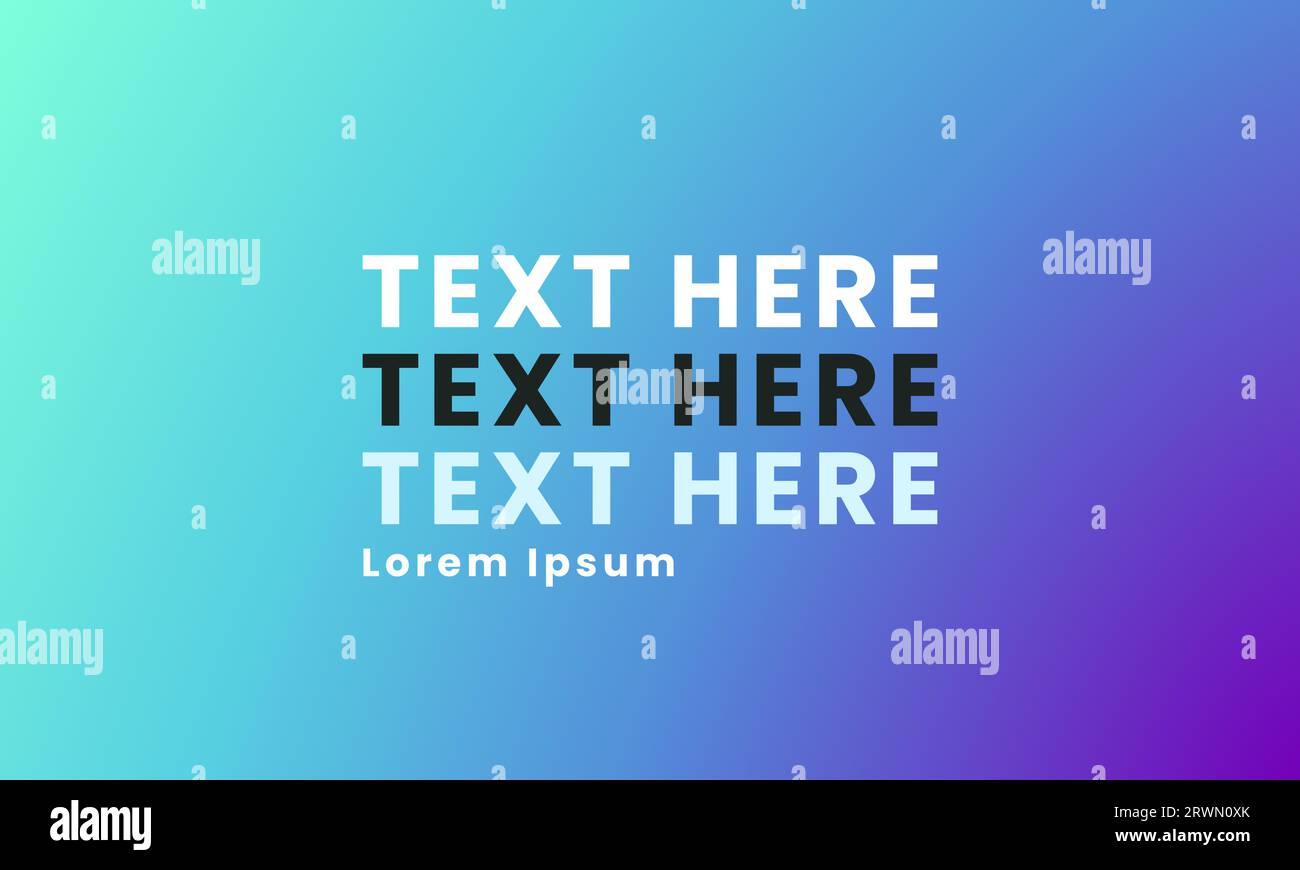 Abstract gradient linear background on bright blue shade colors. Simple ...