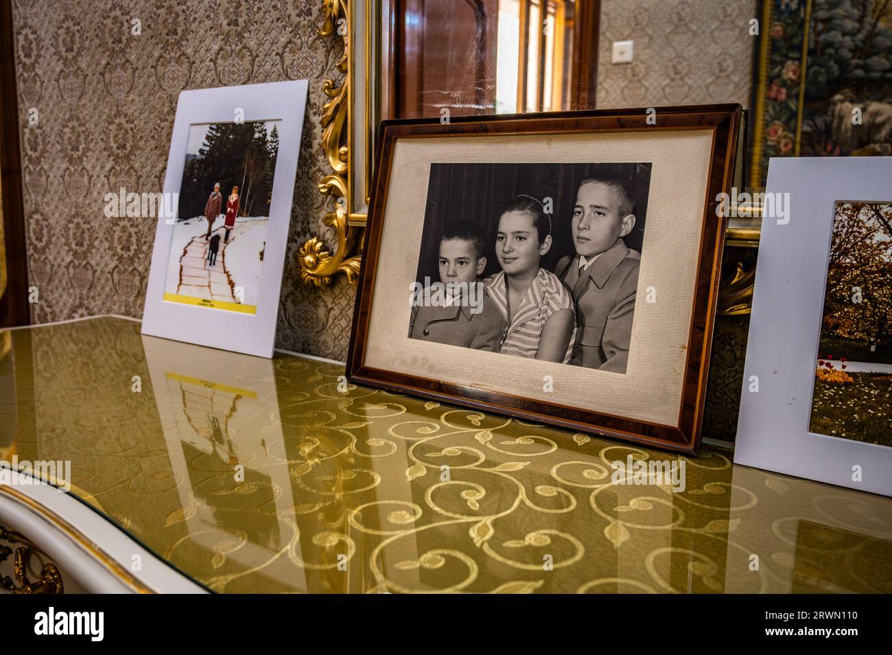 BUCHAREST, ROMANIA 2022: The Ceausescu Palace Spring Palace. house of ...