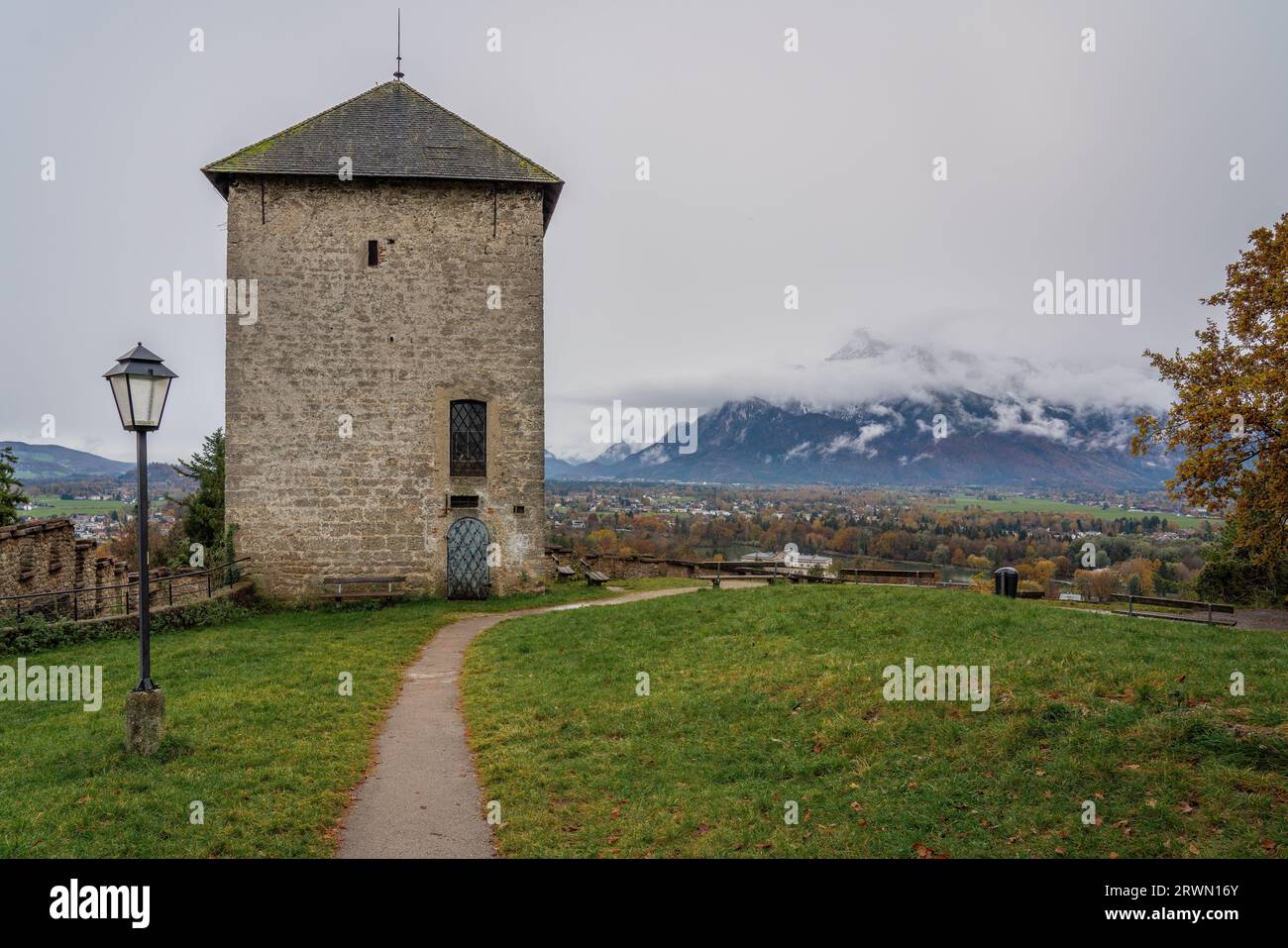 Joseph Tower at Richterhohe Fortification in Monchsberg - Salzburg ...