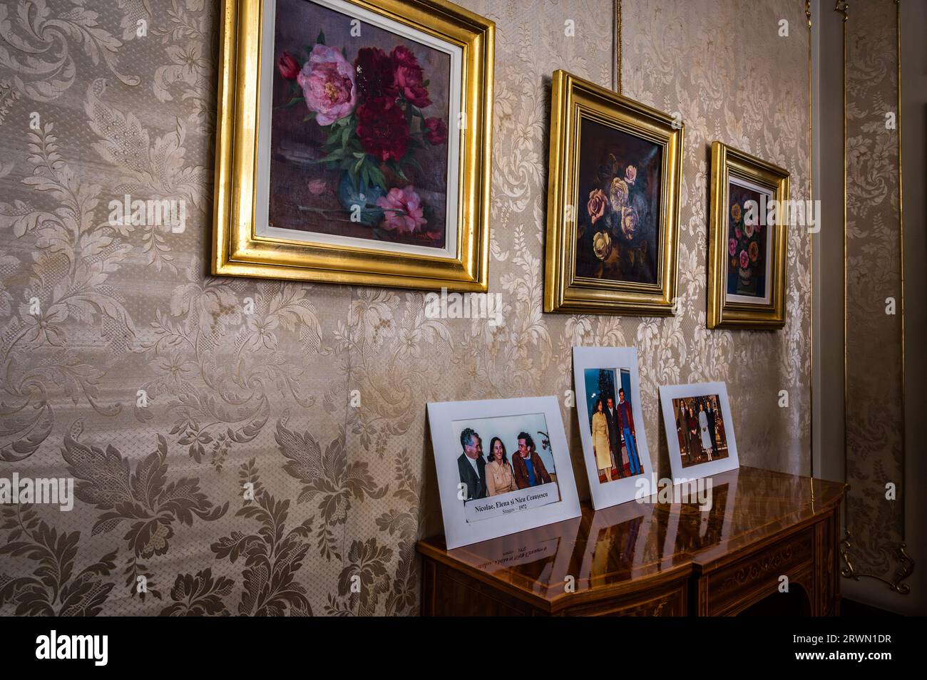 BUCHAREST, ROMANIA 2022: The Ceausescu Palace Spring Palace. house of ...