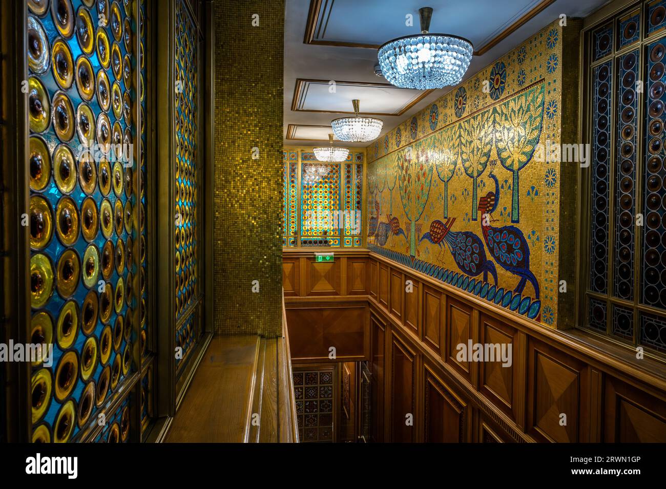 BUCHAREST, ROMANIA 2022: The Ceausescu Palace Spring Palace. house of ...