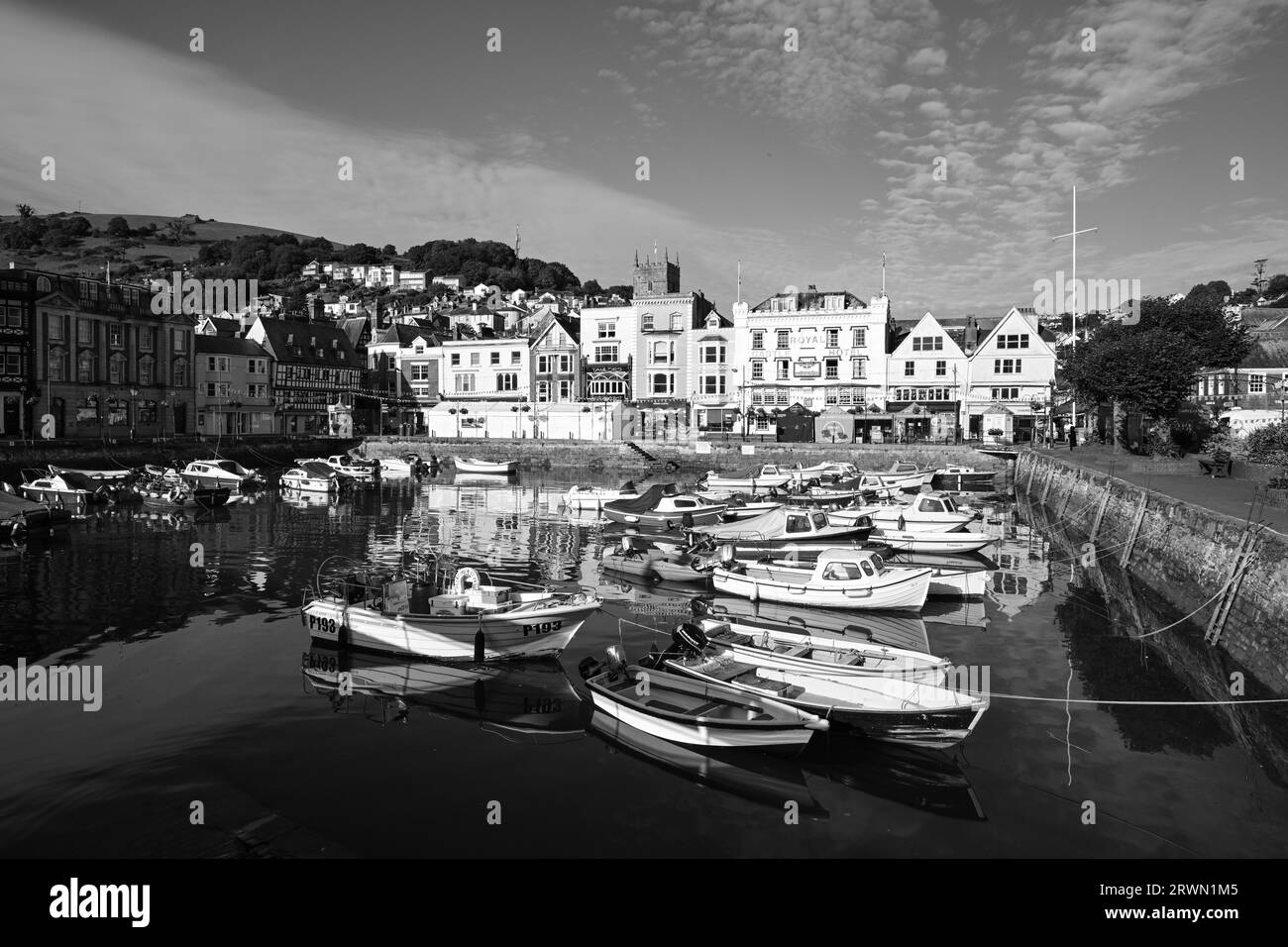 Yachts sailing boats marina Black and White Stock Photos & Images - Alamy