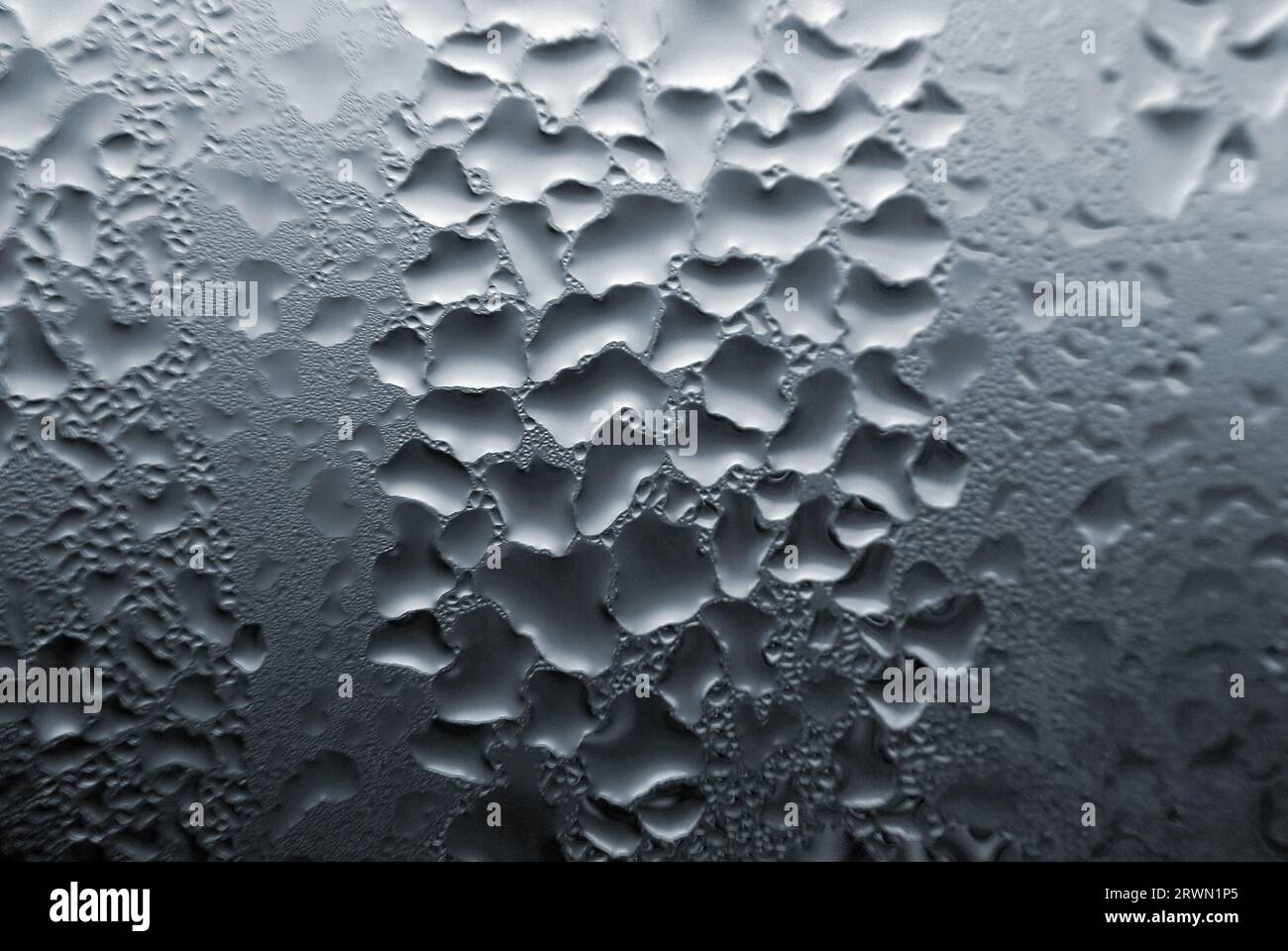 abstract water droplets formed after rain Stock Photo - Alamy