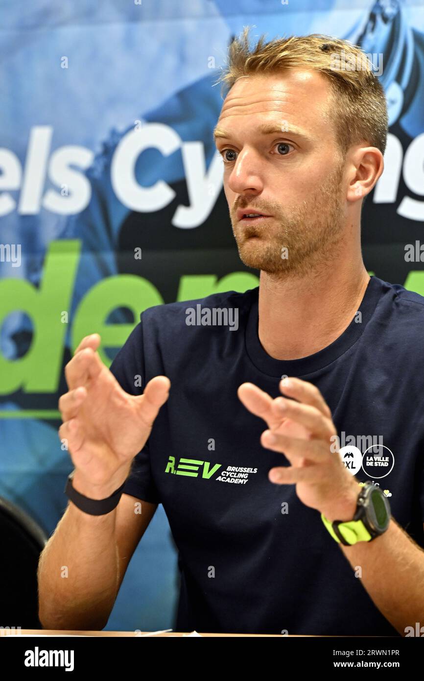 Brussels, Belgium. 20th Sep, 2023. Jean-Francois Lenvain pictured ...
