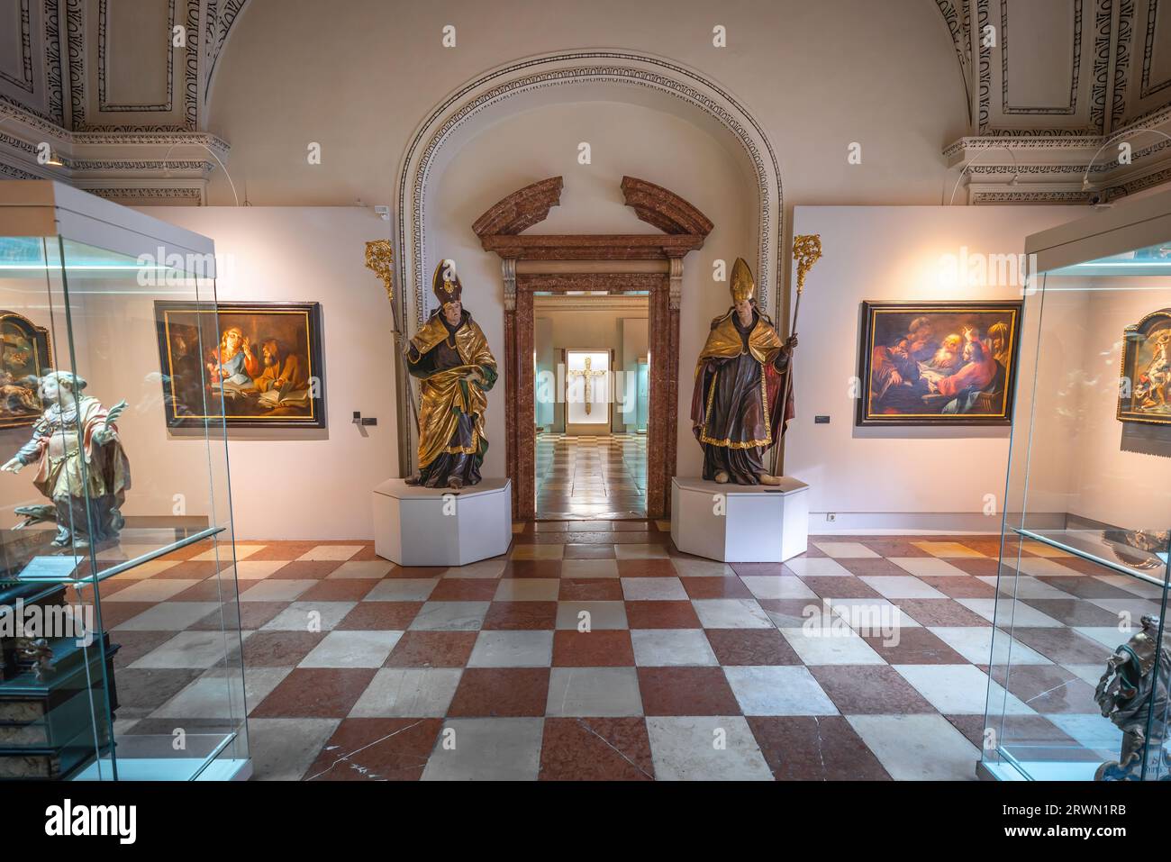 Cathedral Museum Interior part of DomQuartier Museums - Salzburg ...