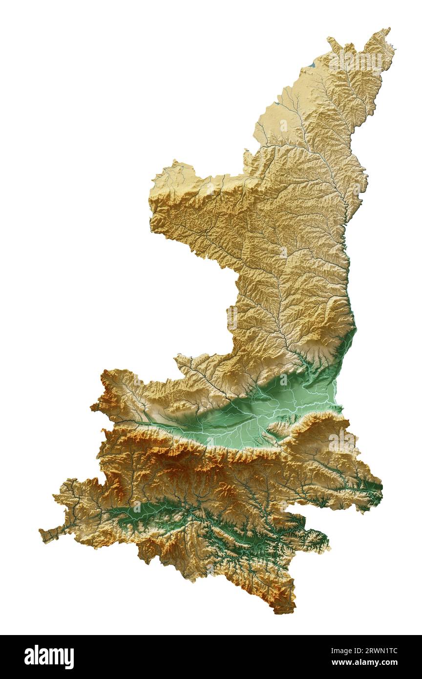 Shensi map Cut Out Stock Images & Pictures - Alamy