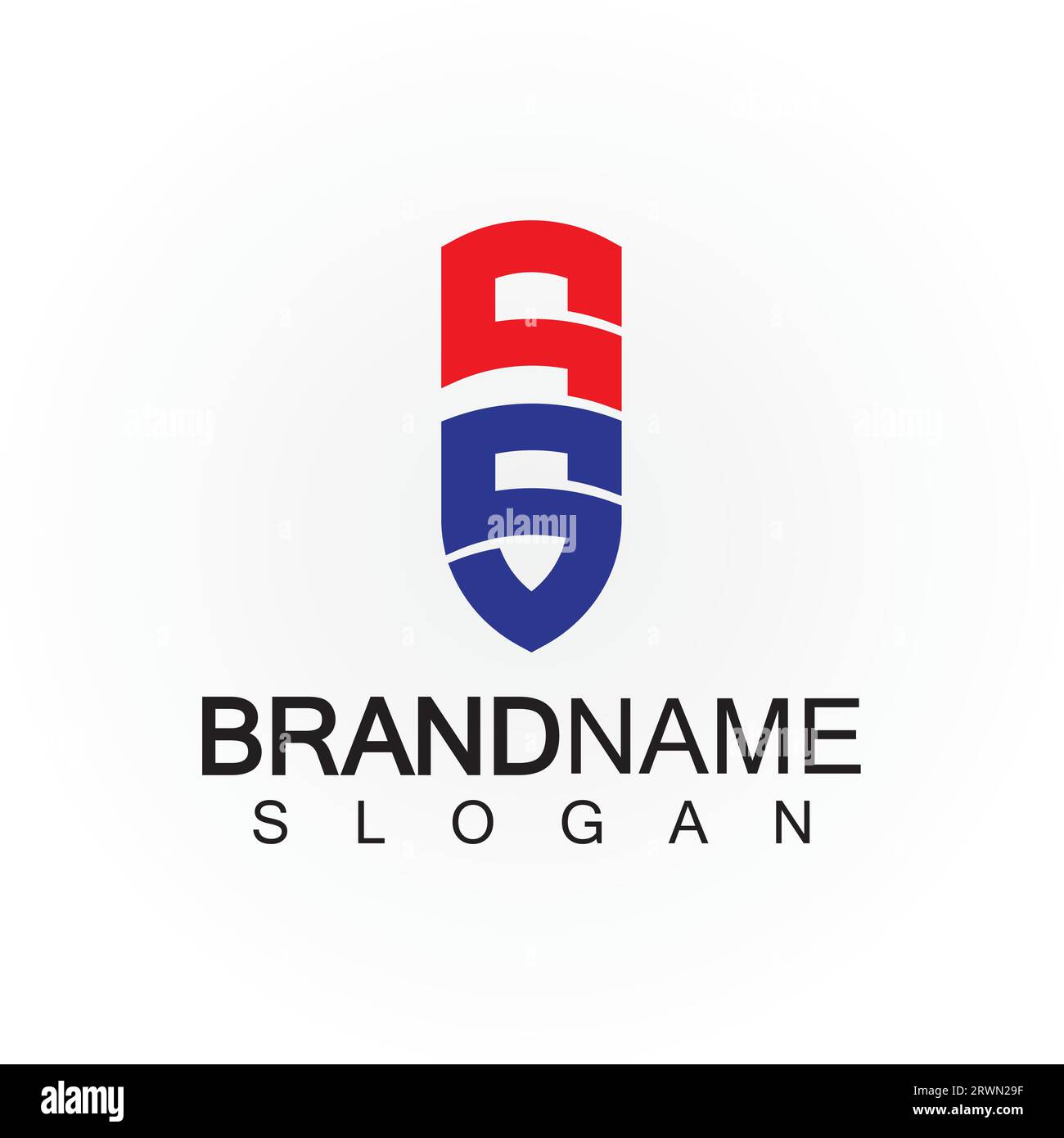 Initial Letters SS Logo Design Vector Template Stock Vector Image & Art ...