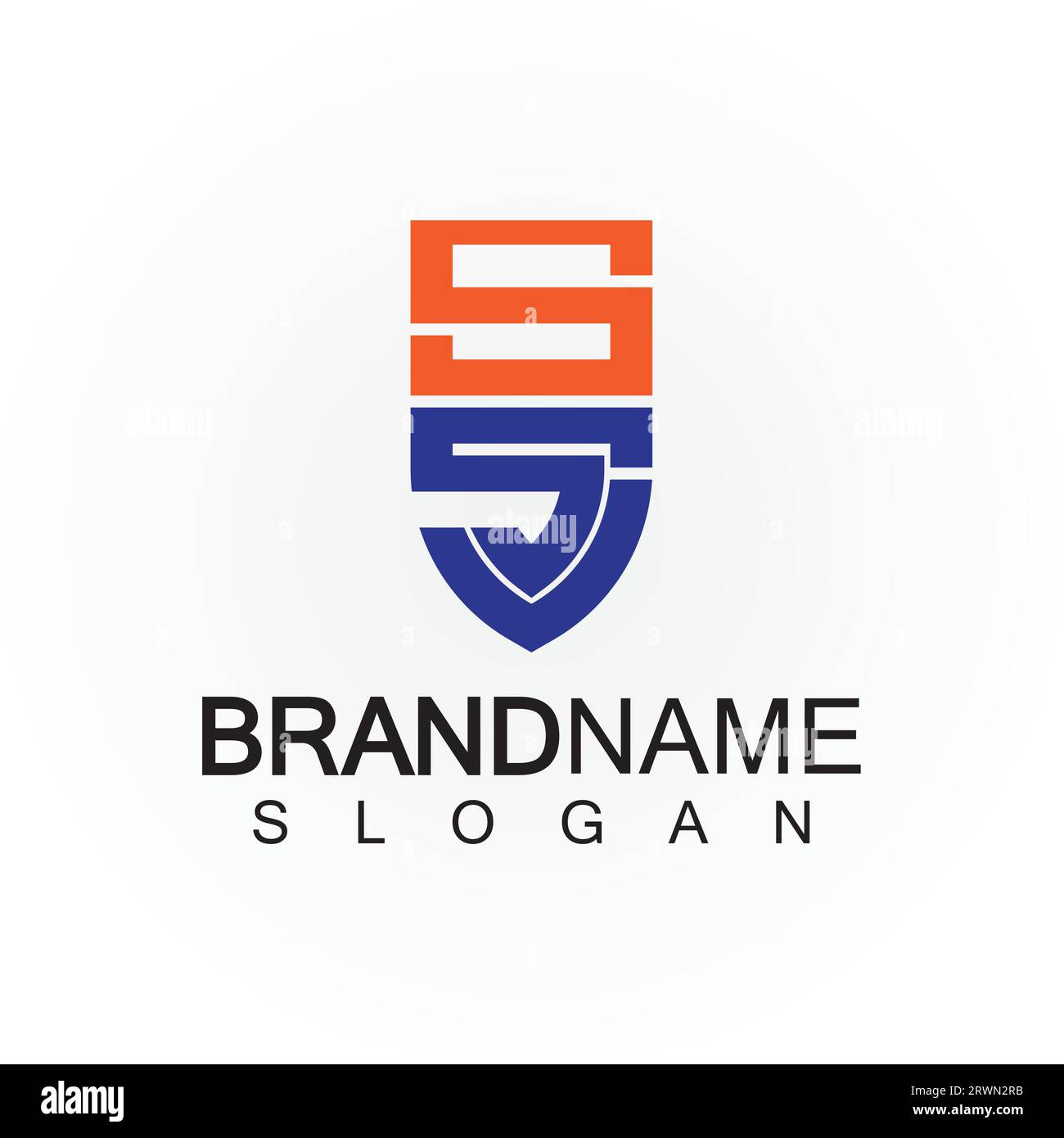 Initial Letters SS Logo Design Vector Template Stock Vector Image & Art ...