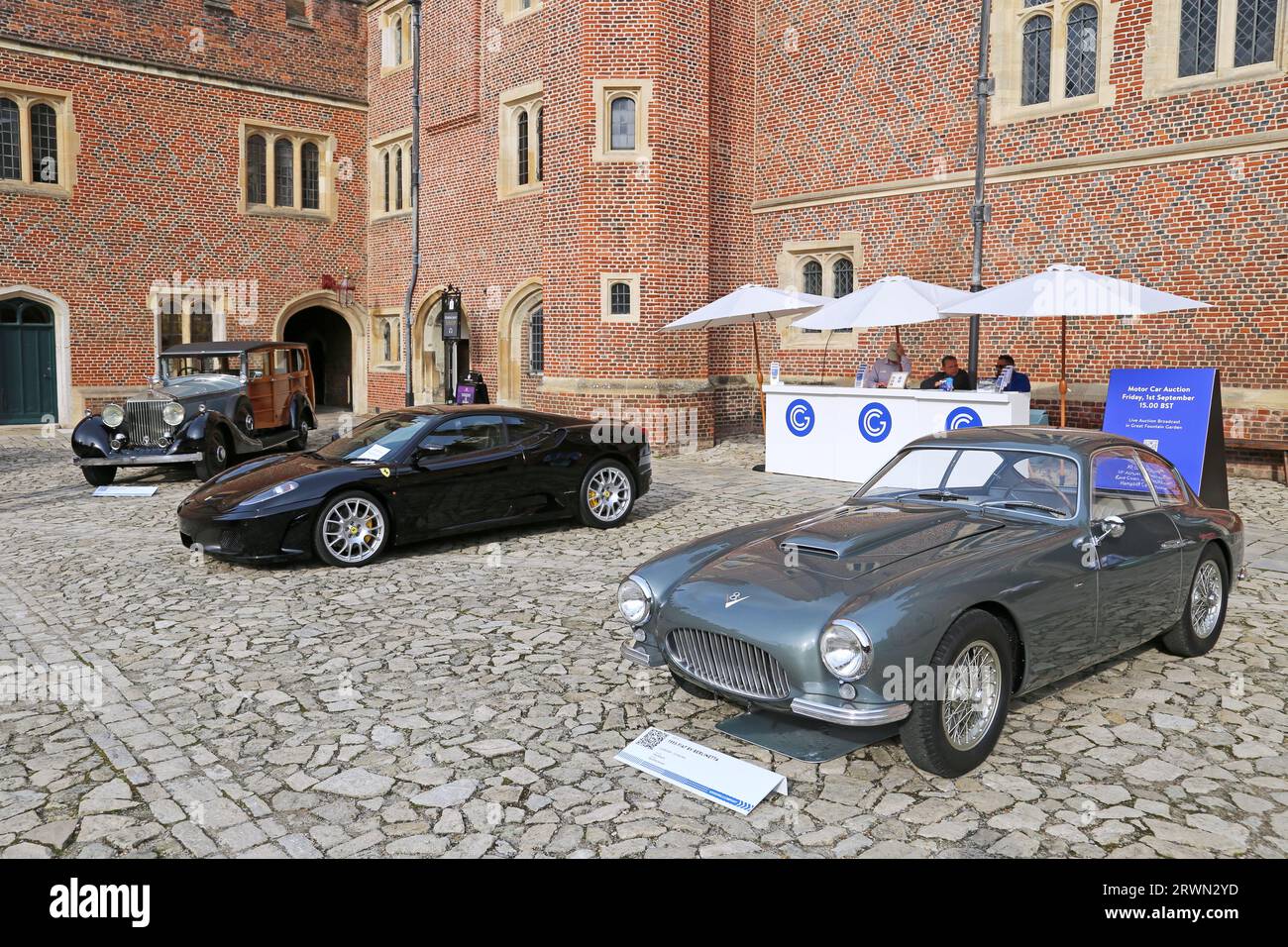 Fiat 8V Berlinetta (1955), Gooding Classic Car Auction, Hampton Court ...