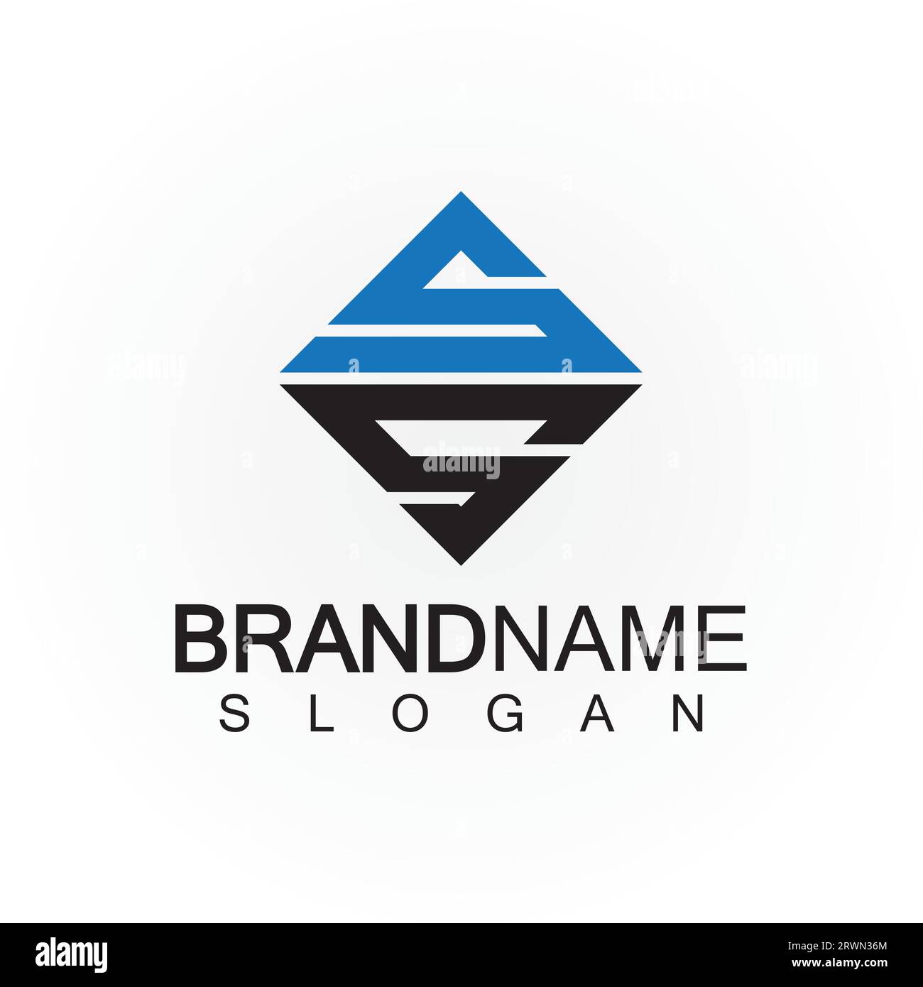 Initial Letters SS Logo Design Vector Template Stock Vector Image & Art ...