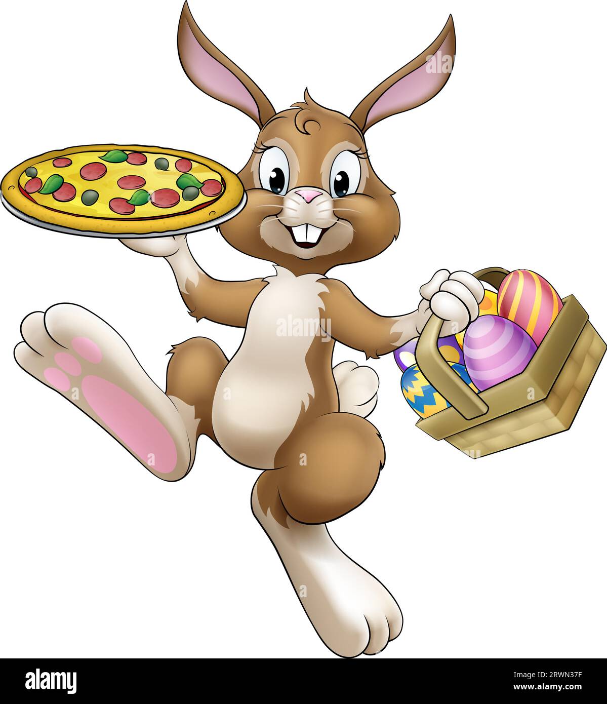 Eat restaurant cartoon hi-res stock photography and images - Alamy