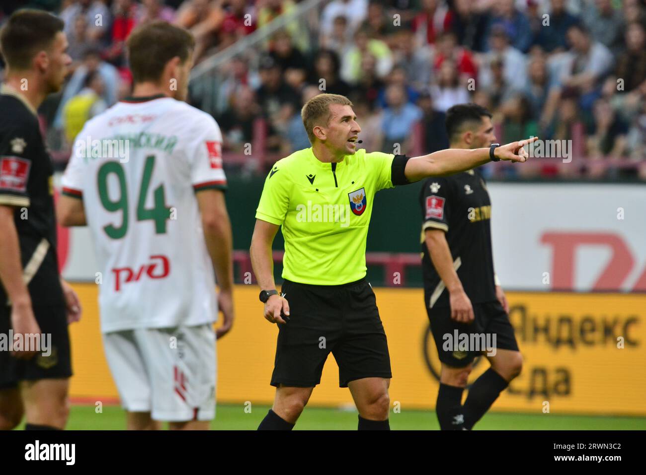 Match Lokomotiv (Moscow) - URAL. Round 5, Russian Premier League, RZD ...