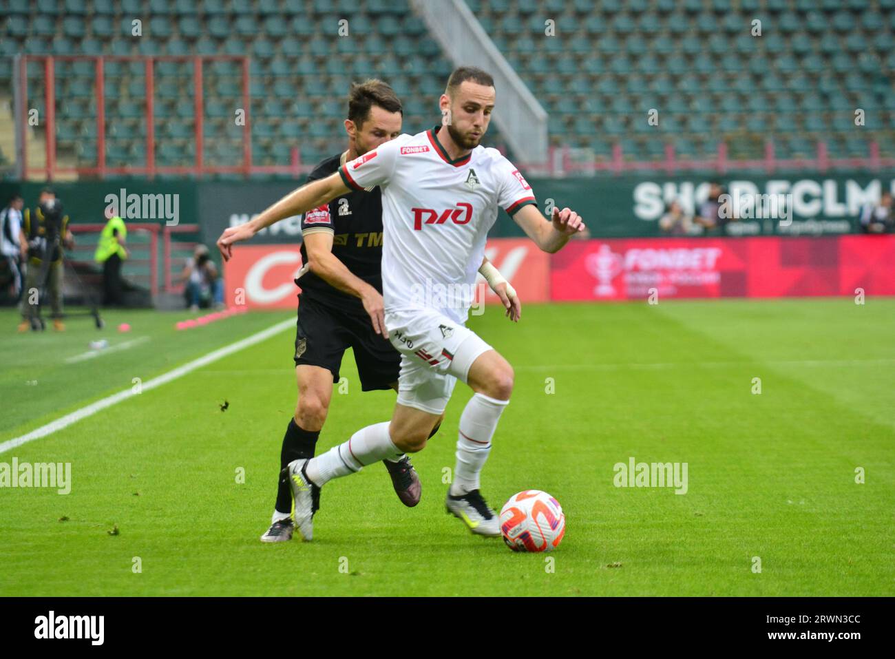 Match Lokomotiv (Moscow) - URAL. Round 5, Russian Premier League, RZD ...