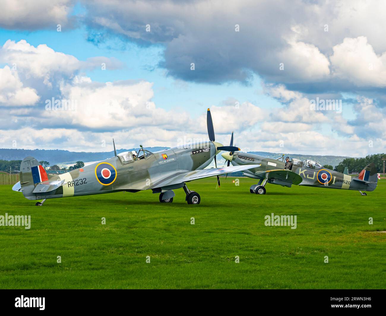 Supermarine Spitfire HF.IXc 'RR232' "City of Exeter" and SUPERMARINE ...