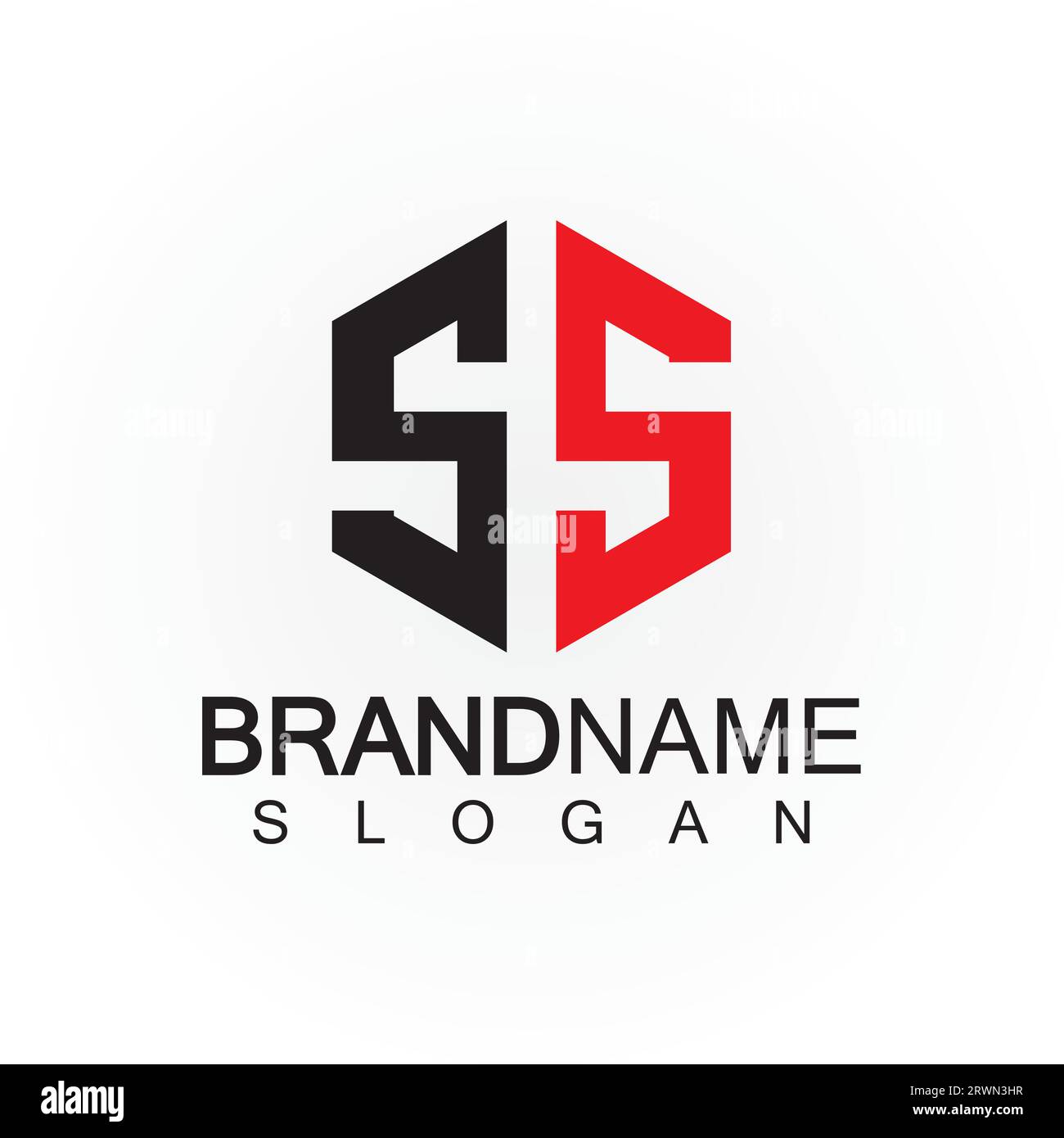 Initial Letters SS Logo Design Vector Template Stock Vector Image & Art ...