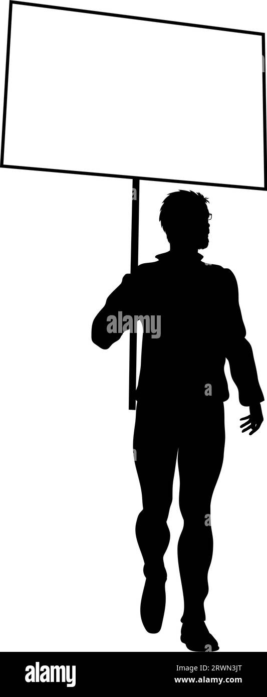 Walking protest Cut Out Stock Images & Pictures - Alamy