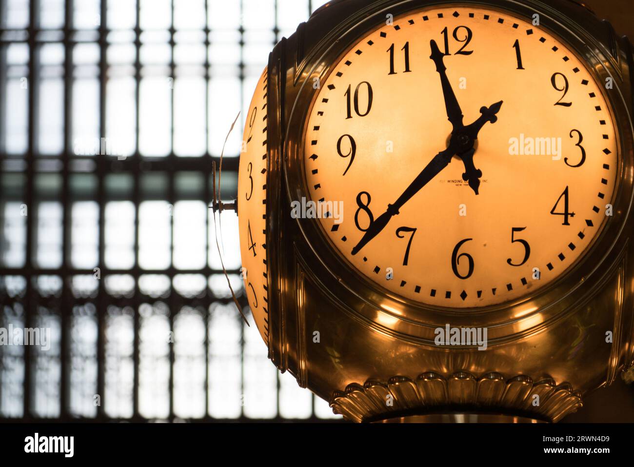 The clock inside Grand Central Station Stock Photo - Alamy