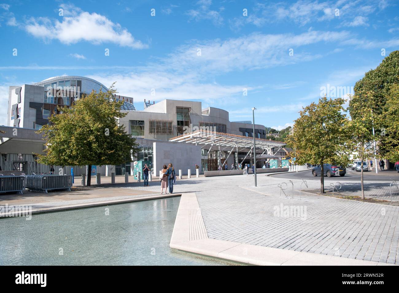 Holyrood Parliament - Scottish Government Building, Edinburgh, Scotland ...