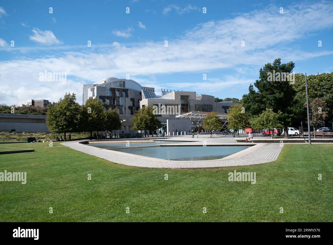 Holyrood Parliament - Scottish Government Building, Edinburgh, Scotland ...