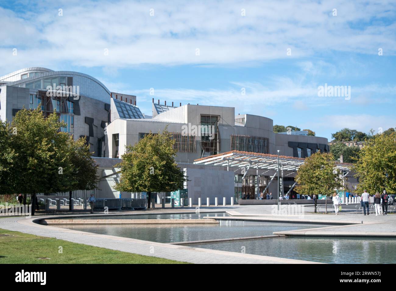 Holyrood Parliament - Scottish Government Building, Edinburgh, Scotland ...
