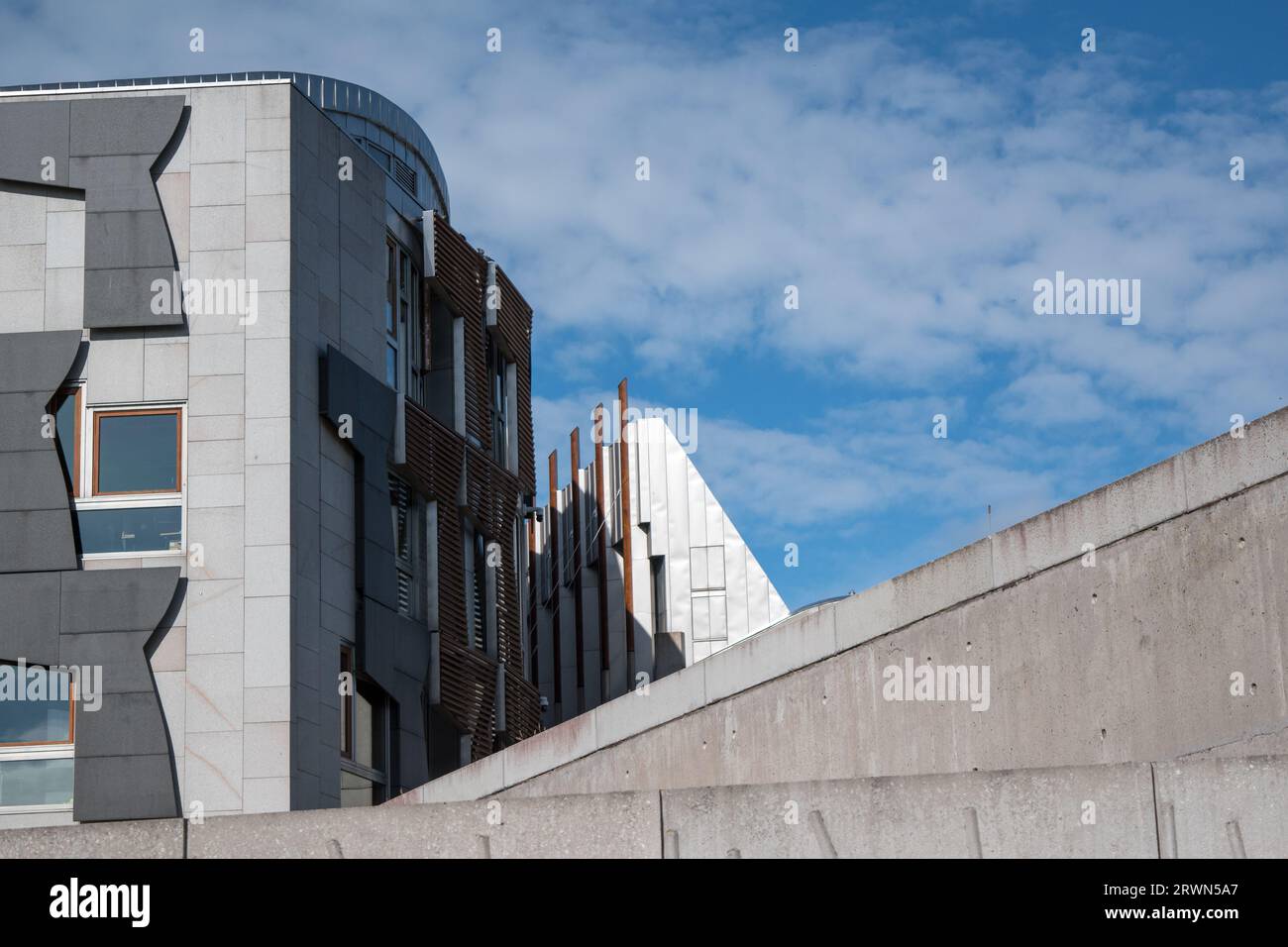 Holyrood Parliament - Scottish Government Building, Edinburgh, Scotland ...