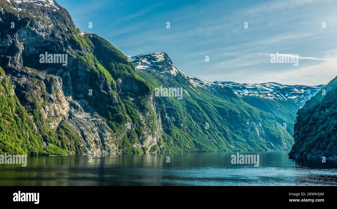 Seven sisters geiranger fjord hi-res stock photography and images - Alamy