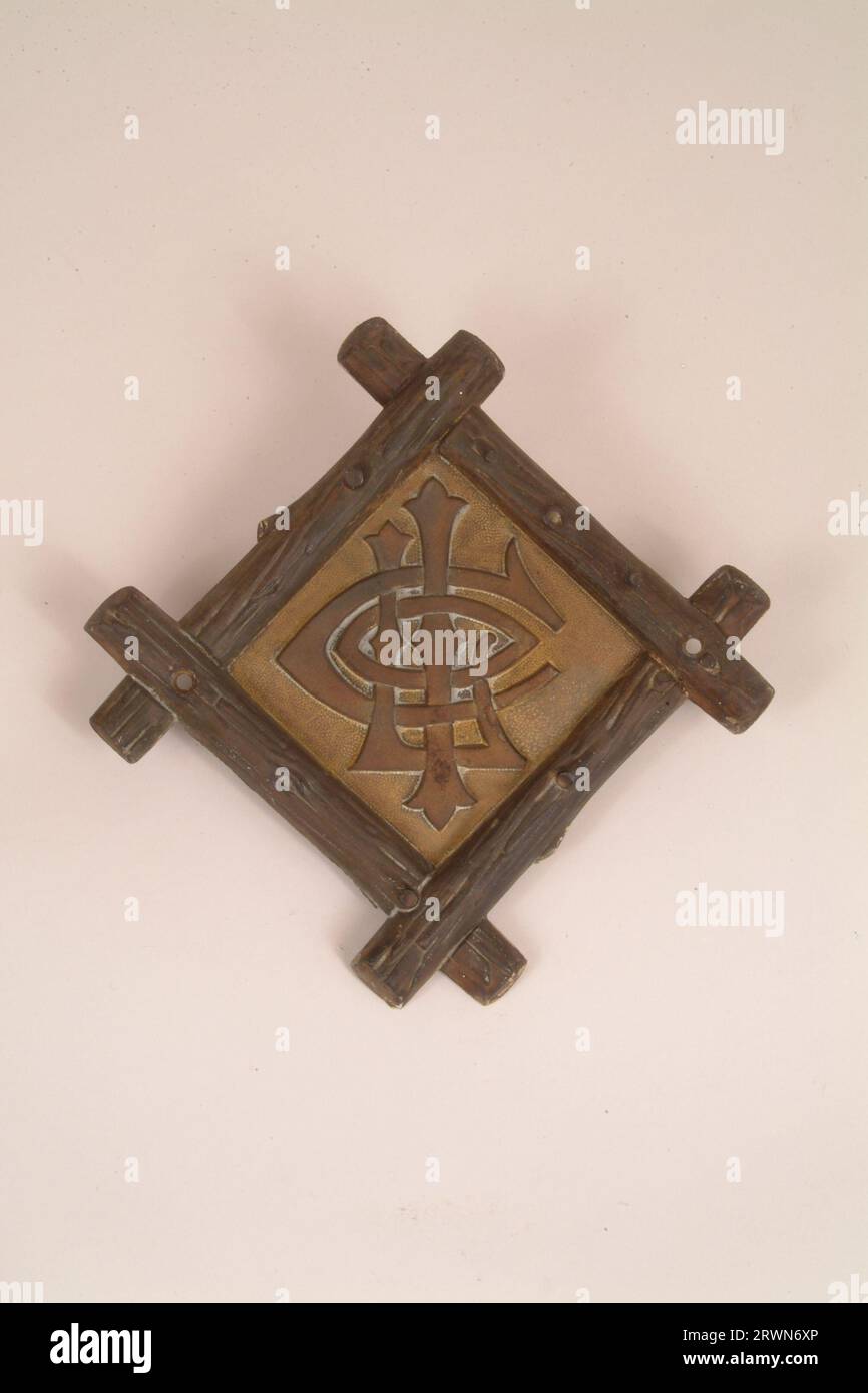 Fire mark. Lumbermen's Insurance Company. 2005.0233.0436 Stock Photo ...