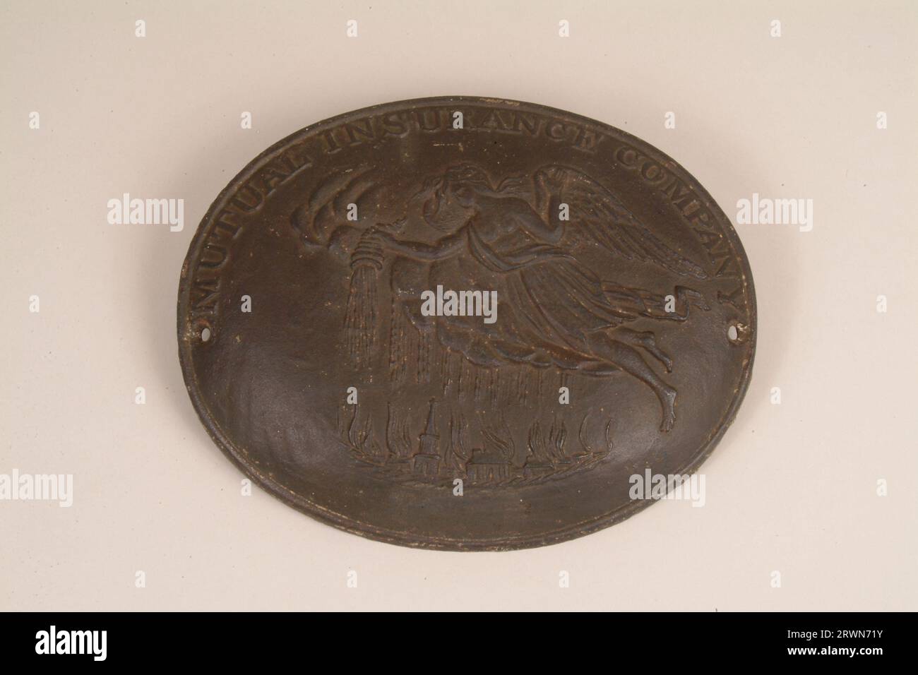 Fire mark. Mutual Insurance Company. 2005.0233.0467 Stock Photo - Alamy