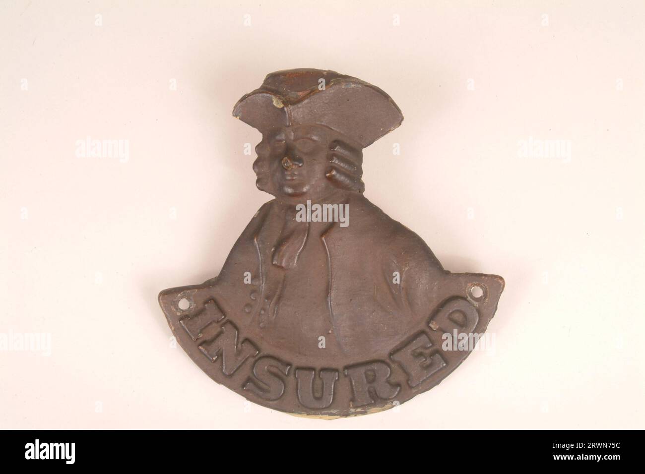 Fire mark. Penn Fire Insurance Company. 2005.0233.0503 Stock Photo - Alamy