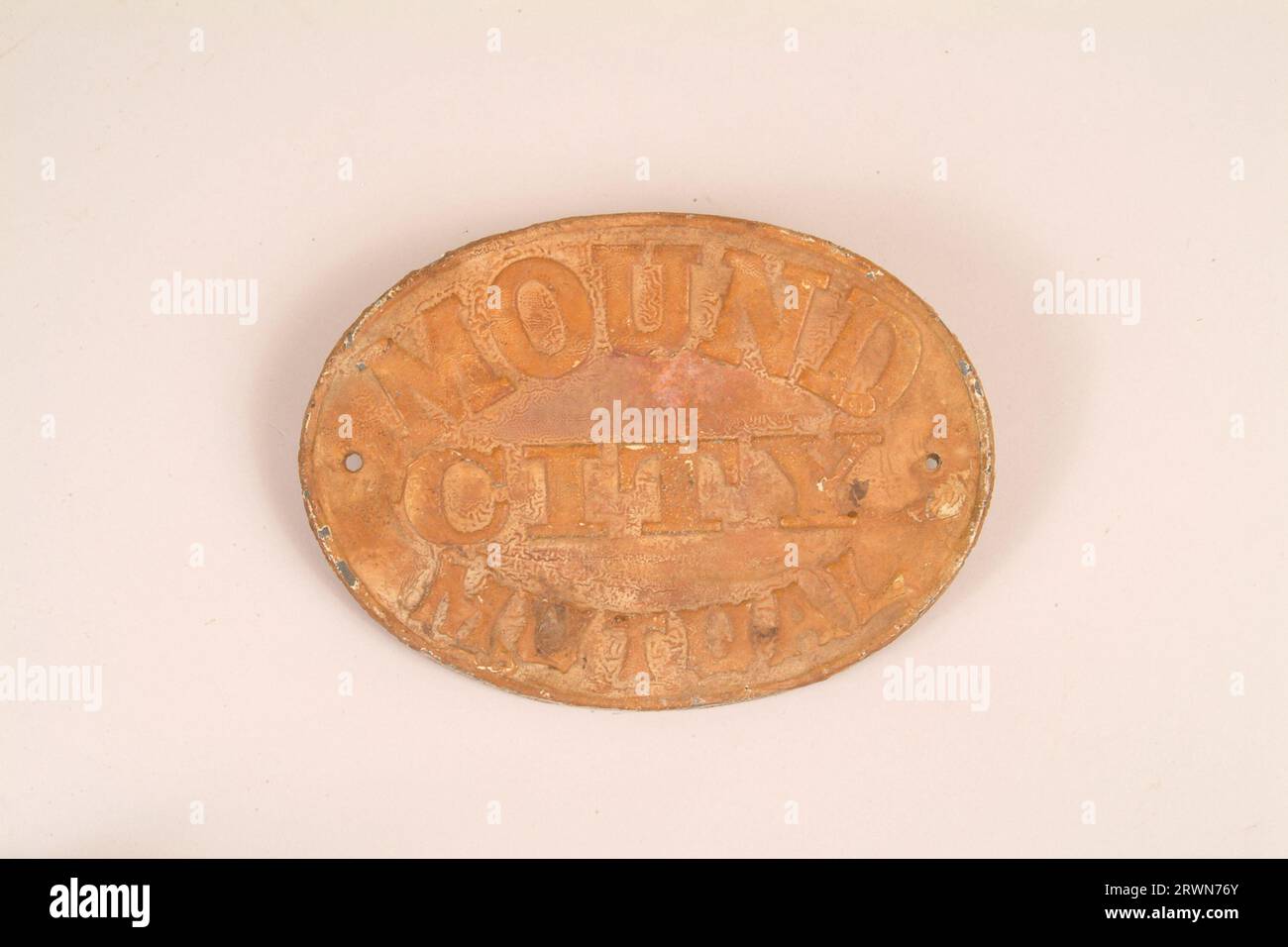 Fire mark. Mound City Mutual Fire and Marine Insurance Company. 2005. ...