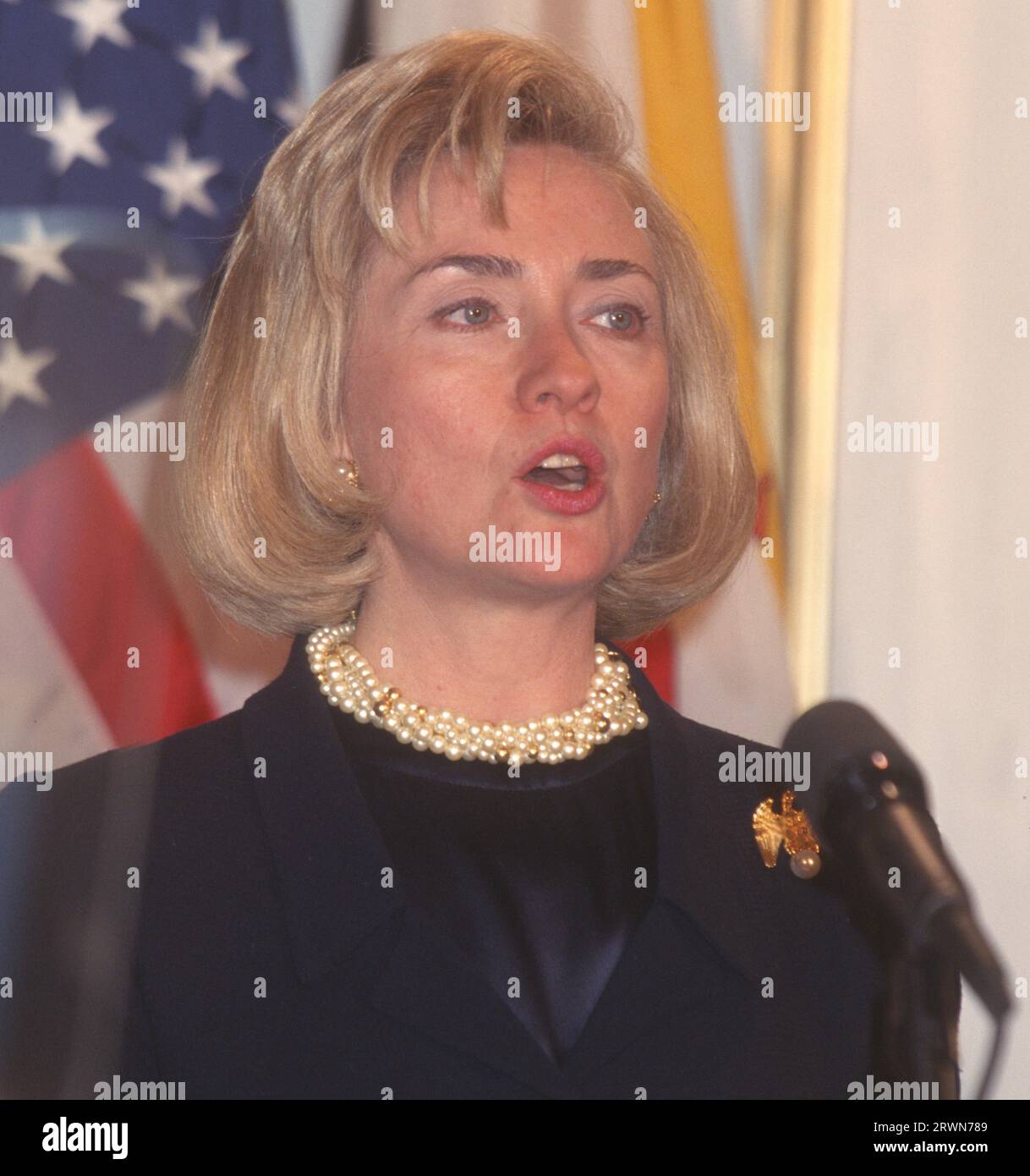 1999 Hillary Clinton John Barrett/PHOTOlink.net Stock Photo - Alamy