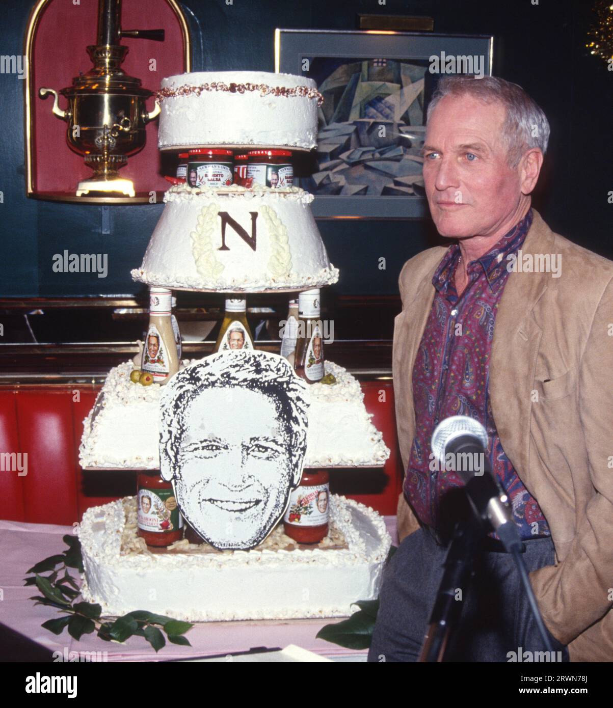 1991 Paul Newman John Barrett/PHOTOlink.net Stock Photo - Alamy