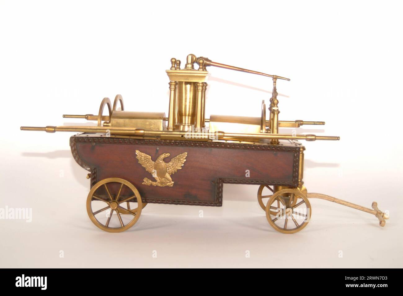 Hand Pumper model, Engine Co. No. 4. CIGNA collection. 2005.0233.0609 ...