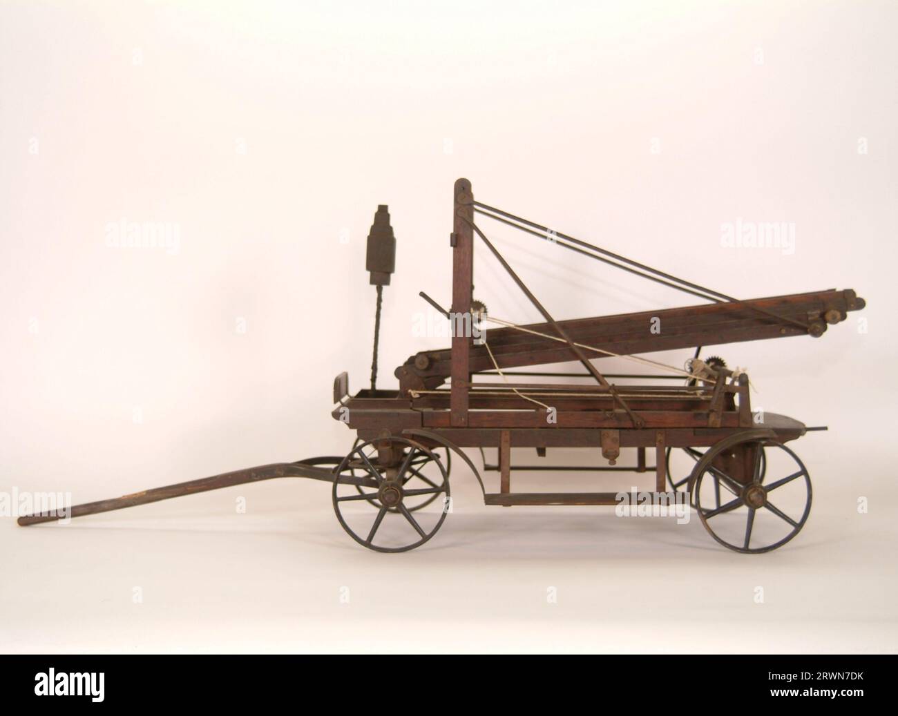 Hook and Ladder model, Aerial ladder truck. CIGNA collection. 2005.0233 ...