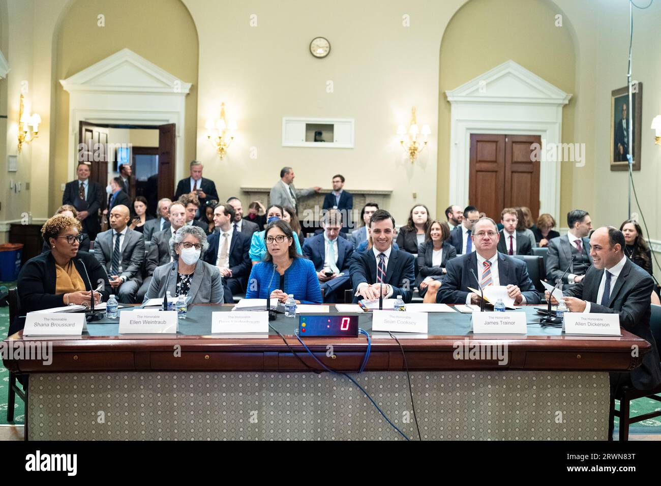 WASHINGTON - SEPTEMBER 20: Members of the Federal Election Commission ...