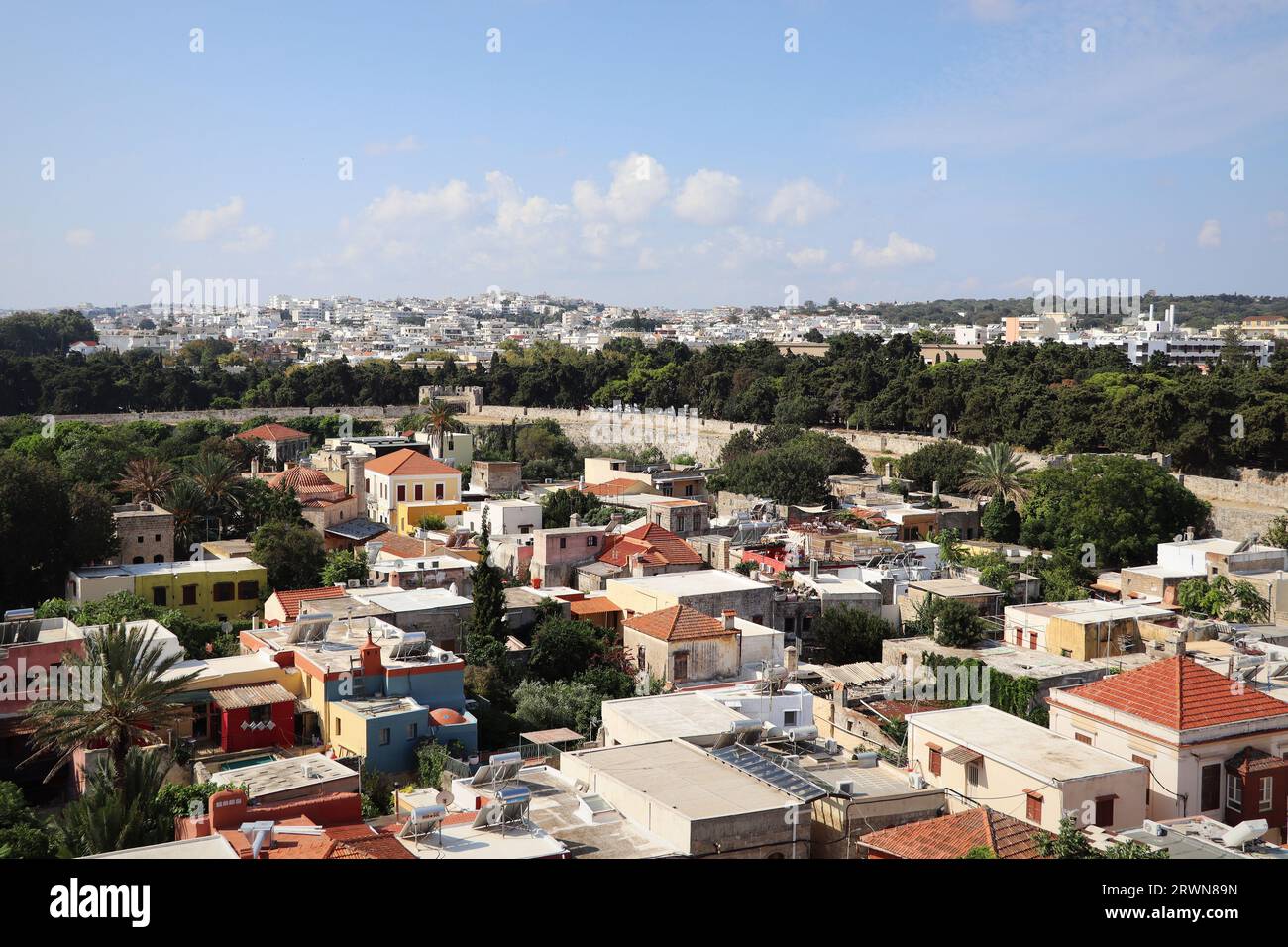 Aerial fort rhodes hi-res stock photography and images - Alamy