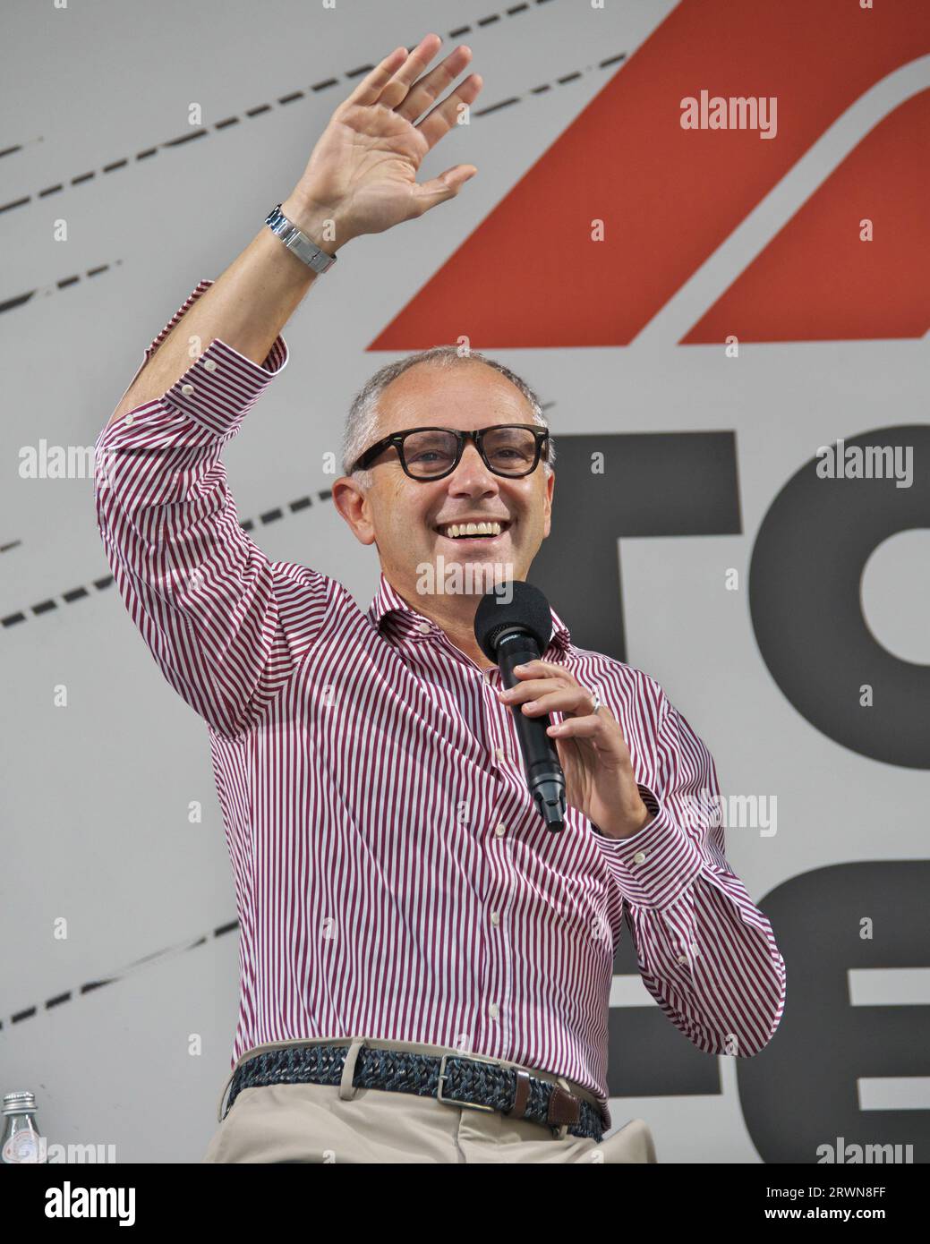 Tokyo, Japan. 20th Sep, 2023. Formula 1 President and CEO, Stefano ...