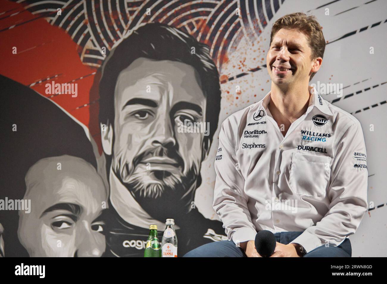 Tokyo, Japan. 20th Sep, 2023. New Williams representative James Bowles ...