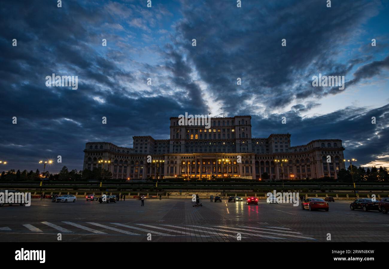 The Palace of the Parliament, Bucharest, Romania Stock Photo - Alamy